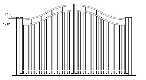 Sebring Aluminum Fence - Fence Depot