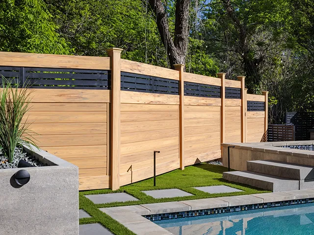 Mixed Material Fencing - Fence Depot