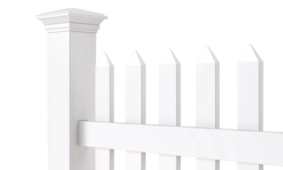 Nantucket Vinyl Fence - Fence Depot